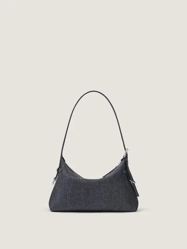 Givenchy Mini Voyou Denim Shoulder Bag - Indigo