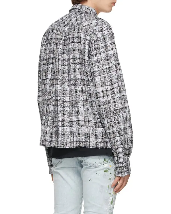 Faith Connexion Plaid Tweed Jacket