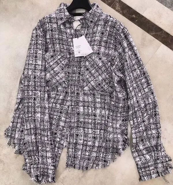 Faith Connexion Plaid Tweed Jacket