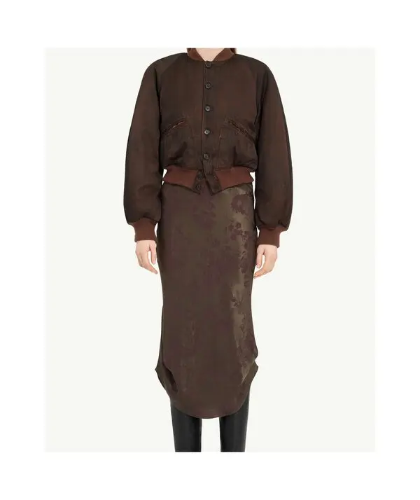 MAISON MARGIELA Distressed Bomber Jacket - Black
