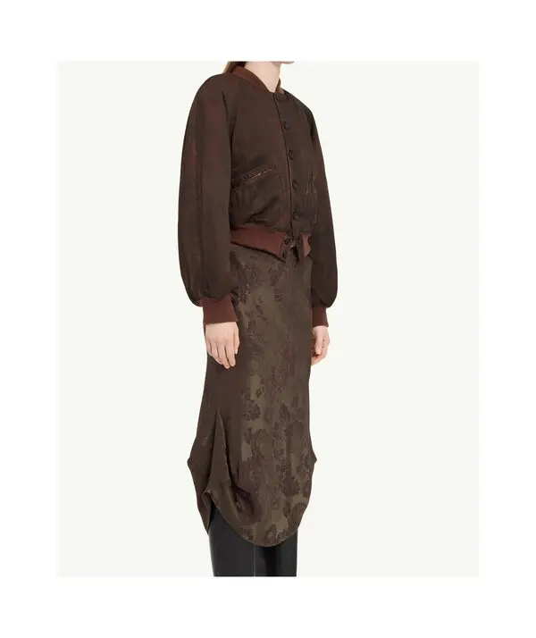 MAISON MARGIELA Distressed Bomber Jacket - Black