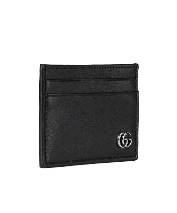 Gucci Gg Marmont Card Case - Black