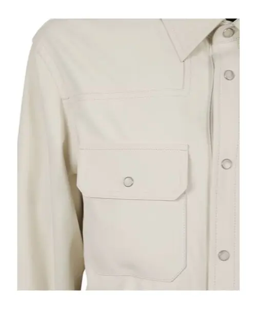 Zegna Ermenegildo Long Sleeved Snapped Shirt
