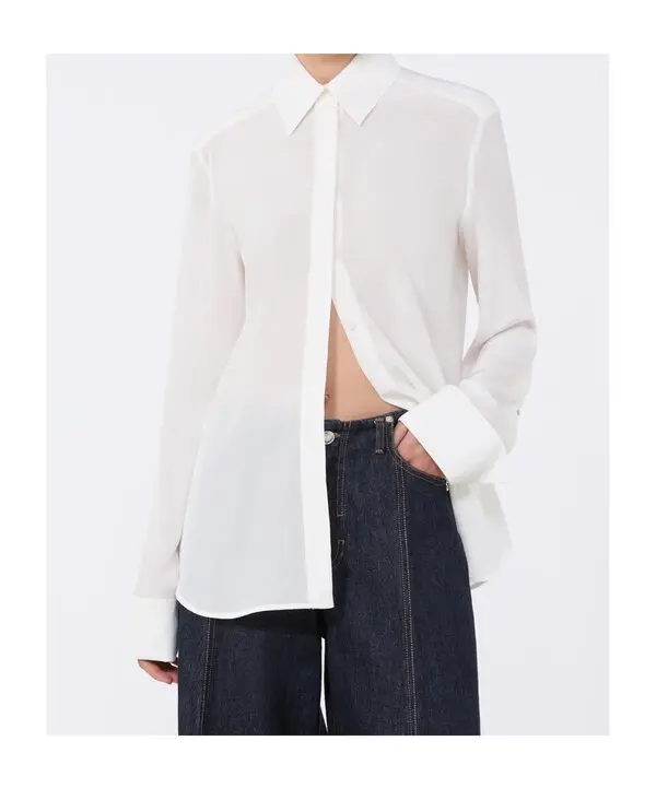 Sportmax Elixir Long-sleeved Shirt - White