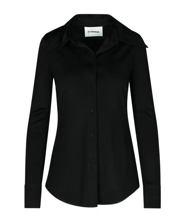 JIL SANDER Buttoned Poplin Shirt