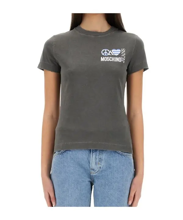 Moschino T-shirt With Logo Detail