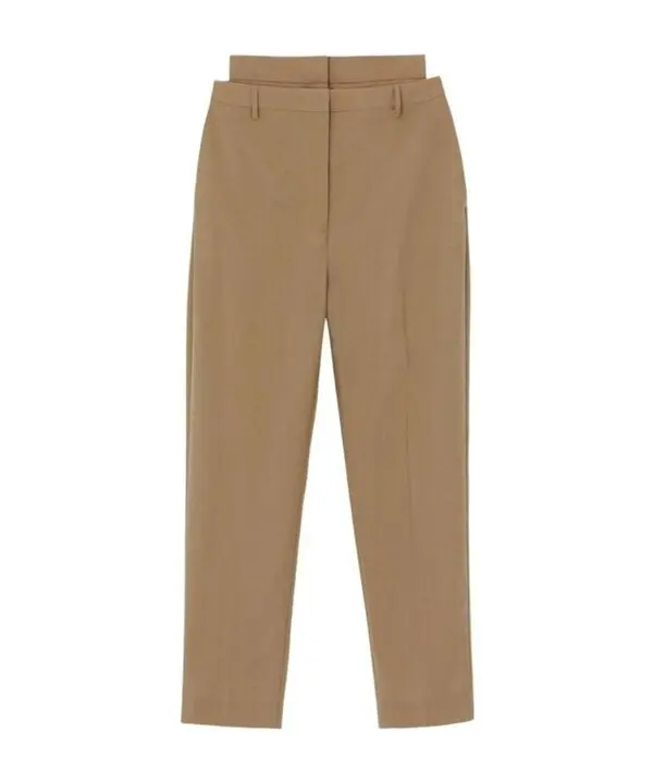 Burberry Double Waist Tailored Trousers
