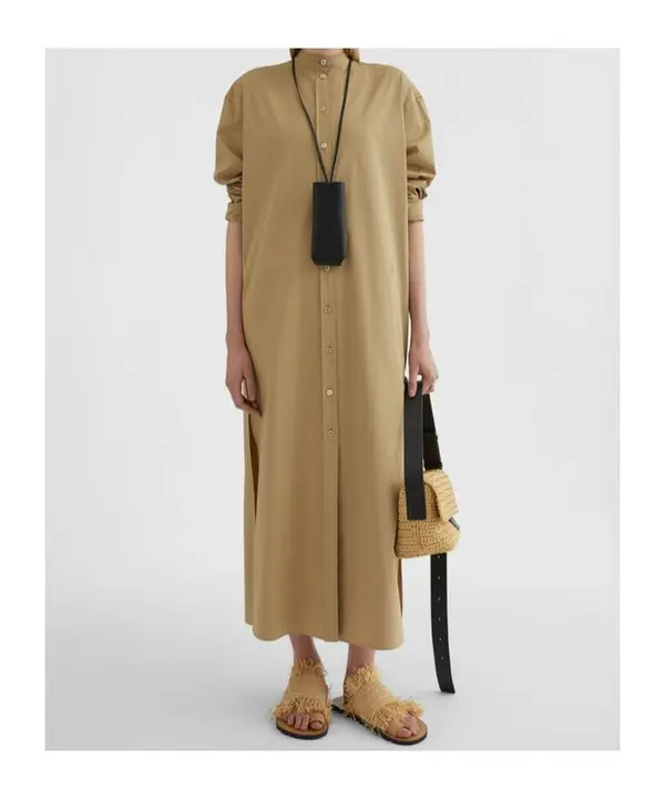 JIL SANDER Long Sleeve Shirt Dress