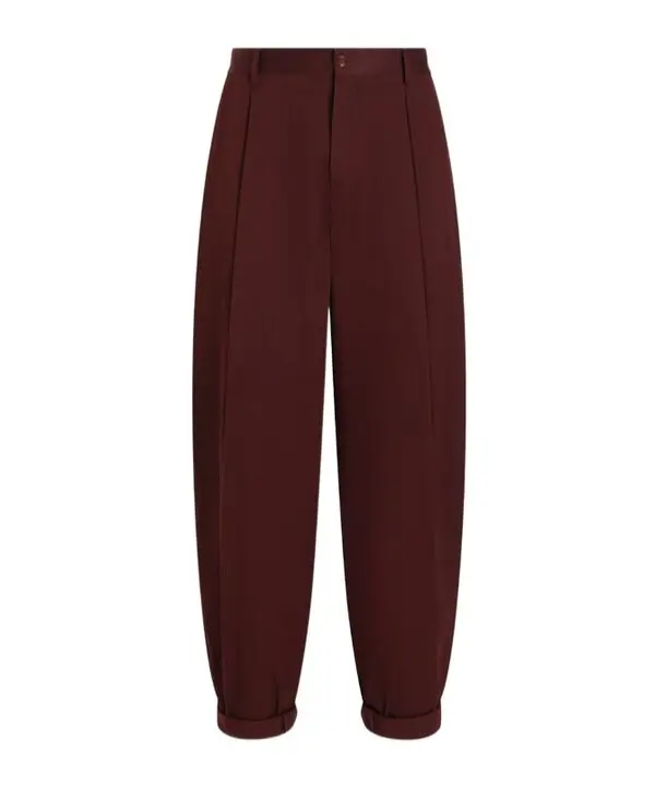 Dolce & Gabbana Tailored Trousers - Brown
