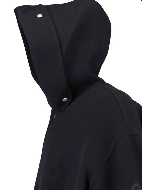 JIL SANDER Zip-up Hooded Jacket With Back Slits