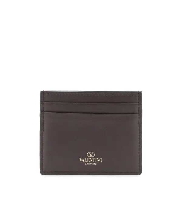 Valentino Garavani Toile Iconographe Logo Detailed Cardholder