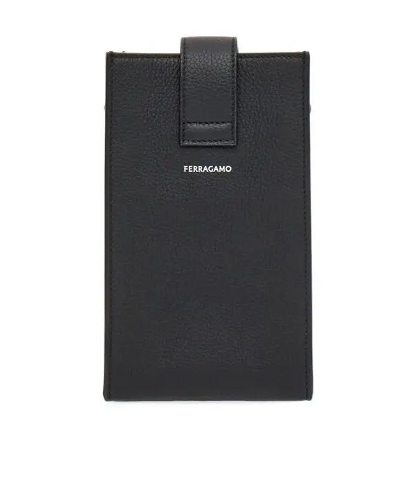 FERRAGAMO Gancini Flip-lock Fastened Crossbody Bag