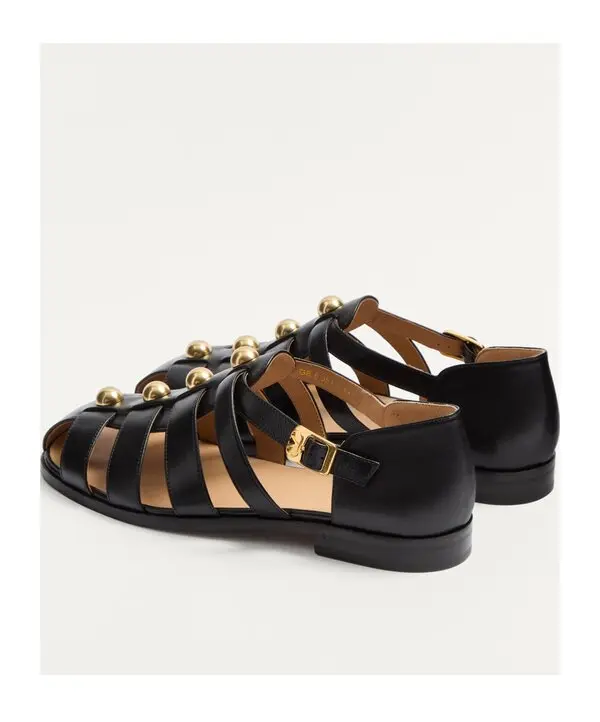 Valentino Garavani Stud Embellished Side Buckled Sandals