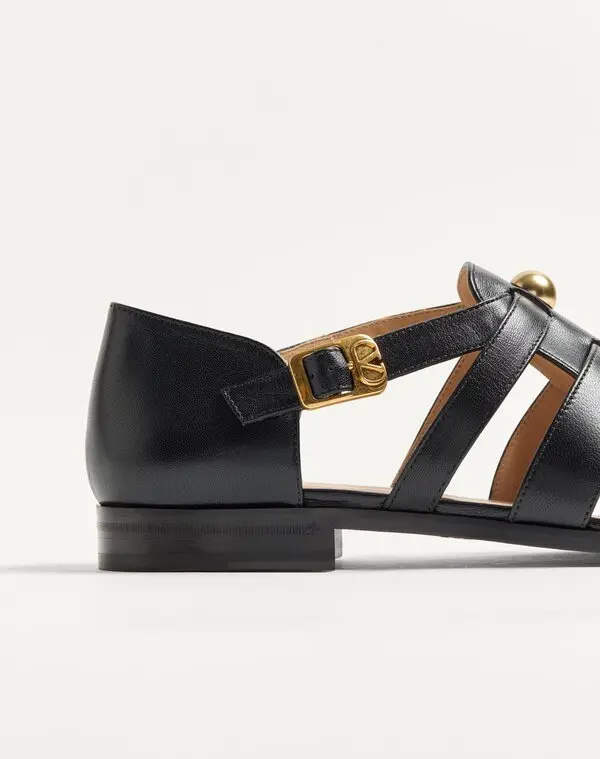 Valentino Garavani Stud Embellished Side Buckled Sandals