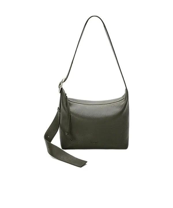 Loewe Loop Hobo Bag - Deep Khaki Green