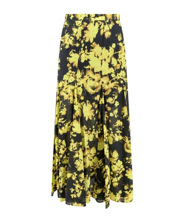 Erika Cavallini Floral Maxi Skirt