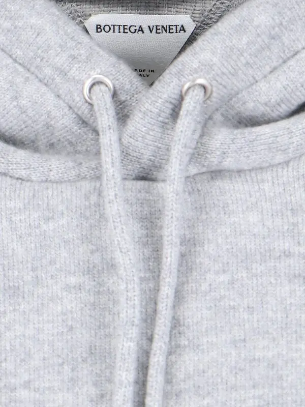Bottega Veneta Long-sleeved Drawstring Hoodie