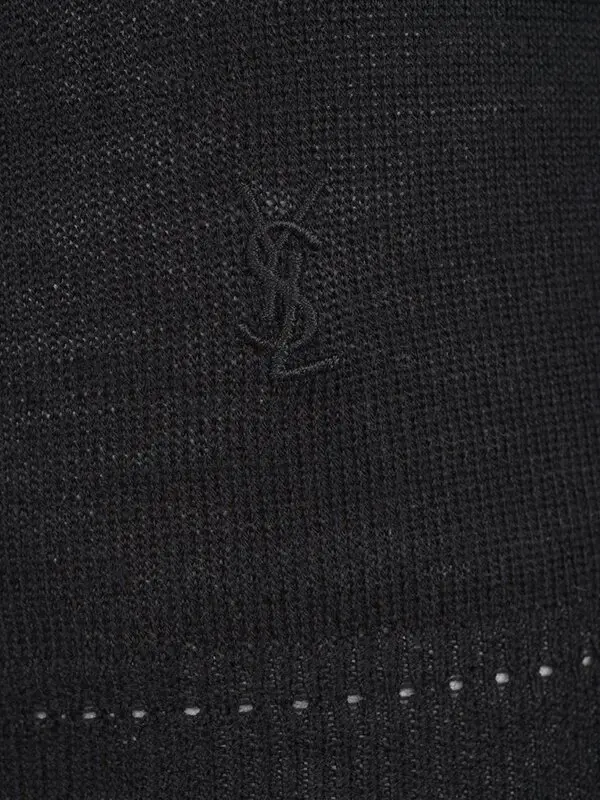 Saint Laurent Cassandre Turtleneck Long-sleeved Jumper