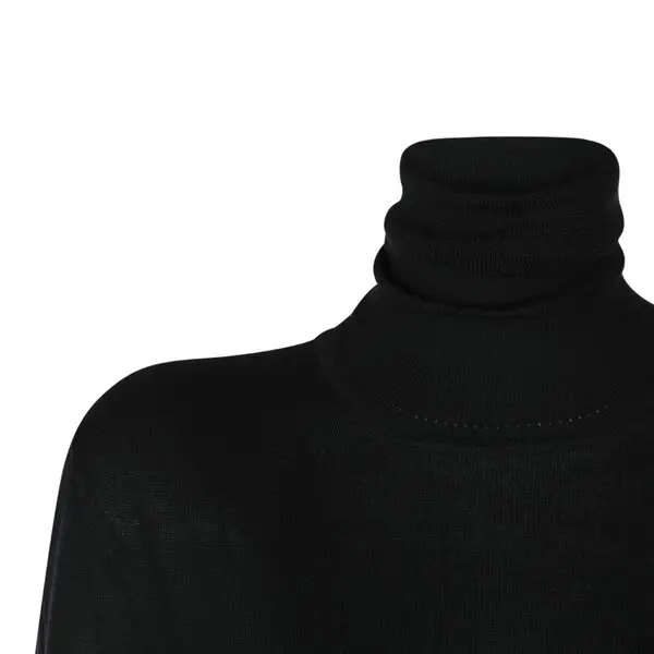 Saint Laurent Cassandre Turtleneck Long-sleeved Jumper