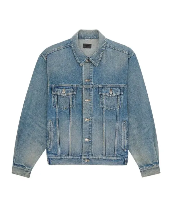 Saint Laurent Denim Trucker Jacket - Medium Blue