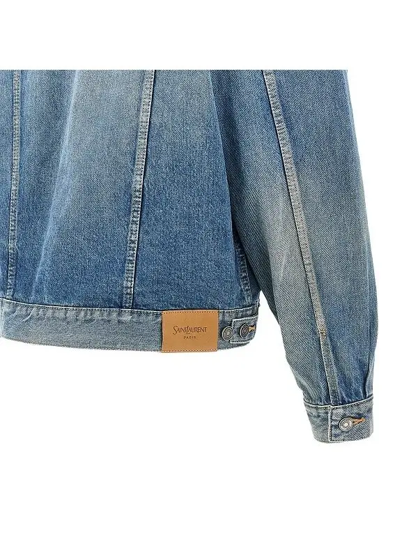 Saint Laurent Denim Trucker Jacket - Medium Blue