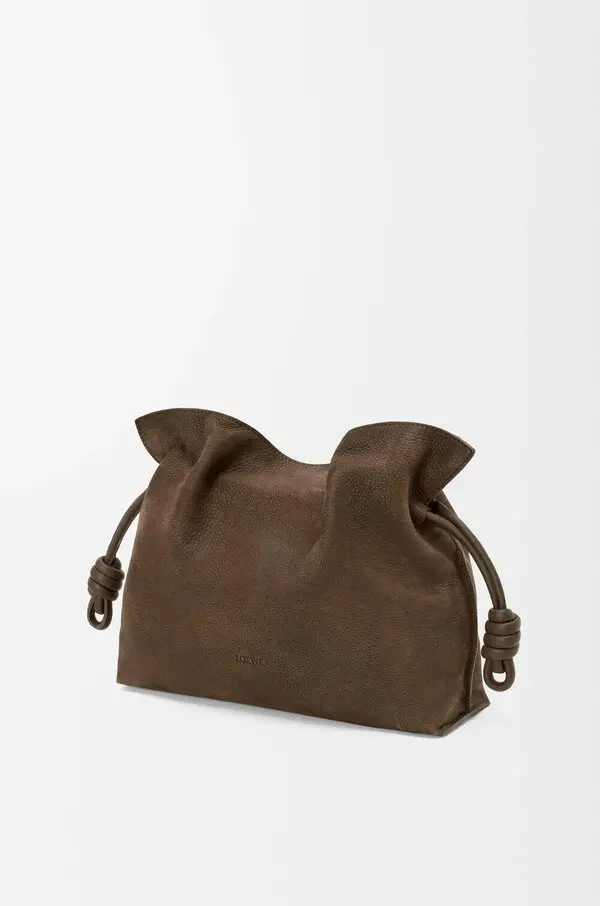 Loewe Flamenco Medium Clutch Bag - Green