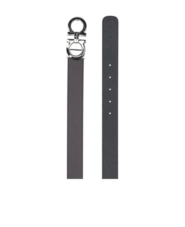 FERRAGAMO Logo Belt - Black