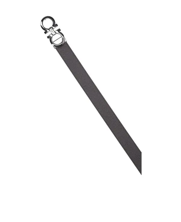 FERRAGAMO Logo Belt - Black