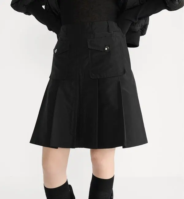 Dior Pleated Skirt With Belt Loops