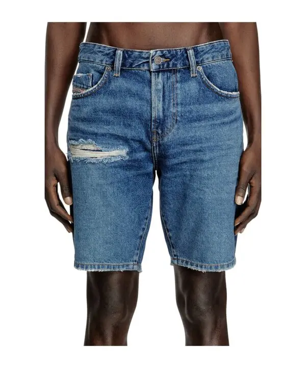 DIESEL® D-fin Denim Shorts - Medium Blue