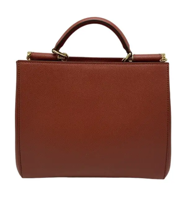 Dolce & Gabbana Single Handle Shoulder Bag - Brown
