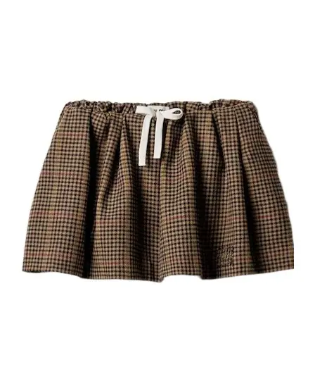 Miu Miu Checked Mini Skirt