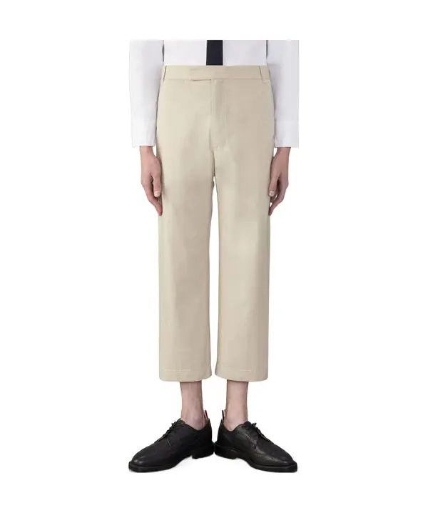 Thom Browne Typewriter Cloth Straight-leg Trousers