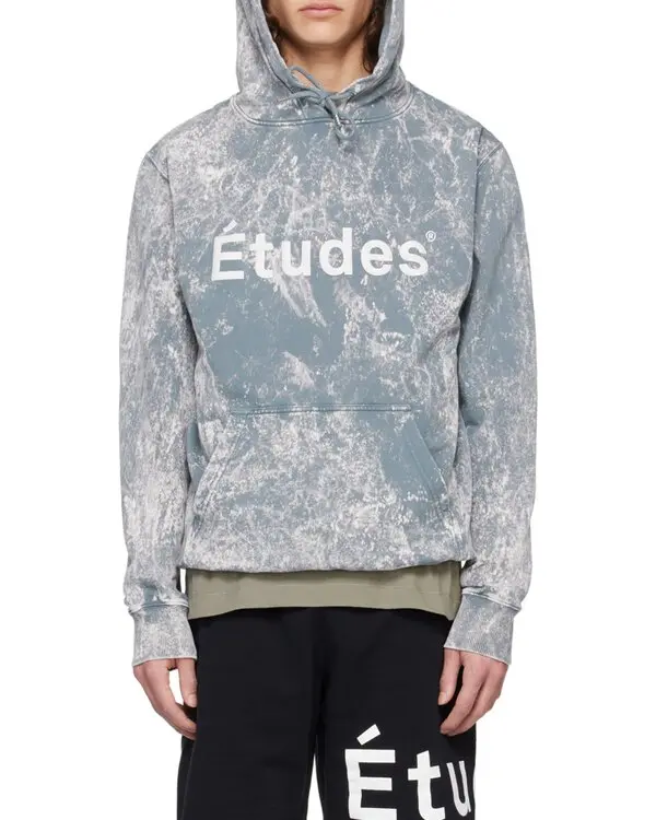 ETUDES Logo Print Hooded Sweatshirt