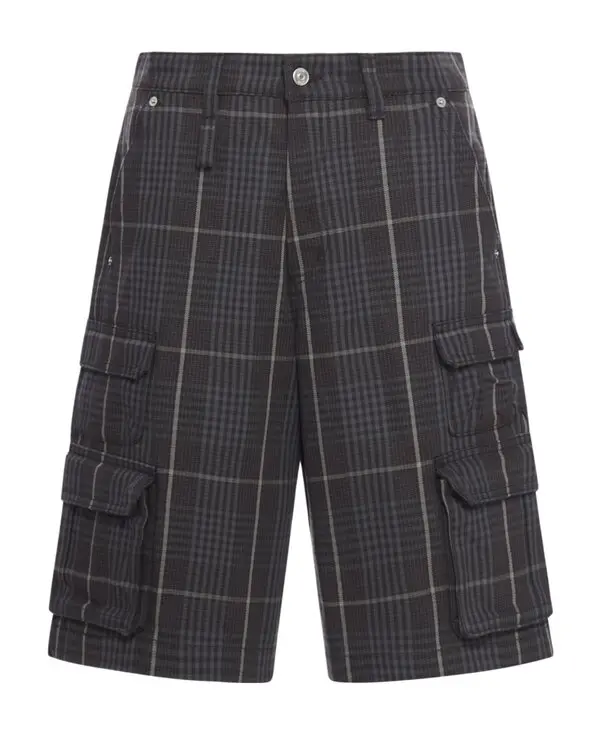 Dior Checked Cargo Shorts