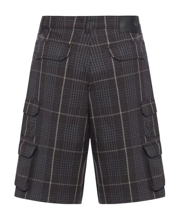Dior Checked Cargo Shorts