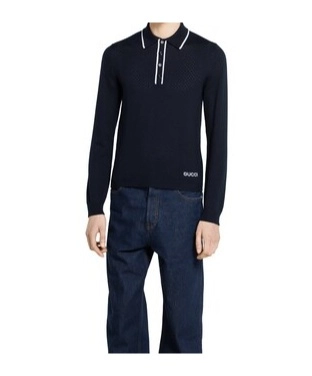 Gucci Fine Knit Polo Shirt