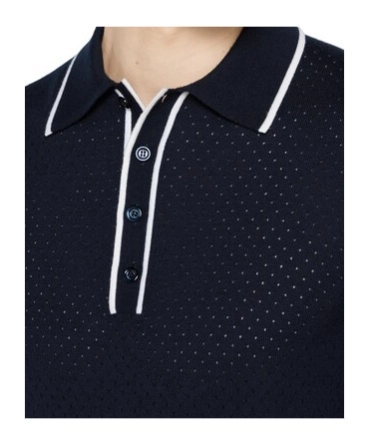 Gucci Fine Knit Polo Shirt