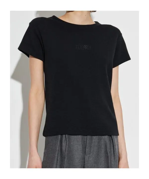 MAISON MARGIELA Knitted Top With Crew Neck