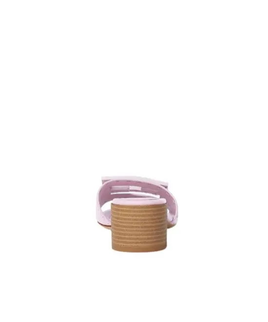 Fendi Baguette Wide-band Slides - Purple