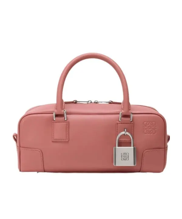 Loewe Amazona 23 Padlock Detail Tote Bag - Blush