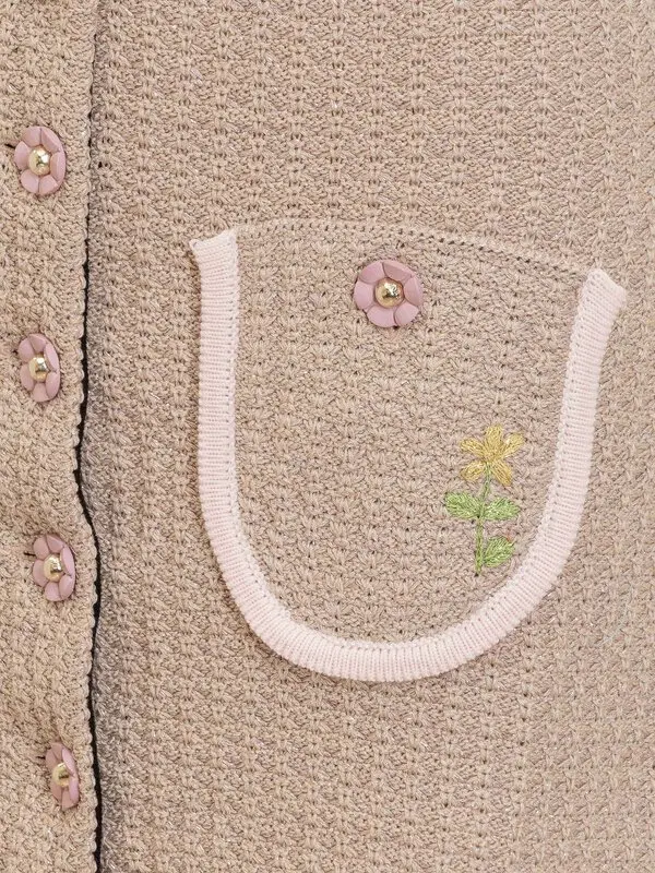 CORMIO Chiara Buttoned Mini Skirt