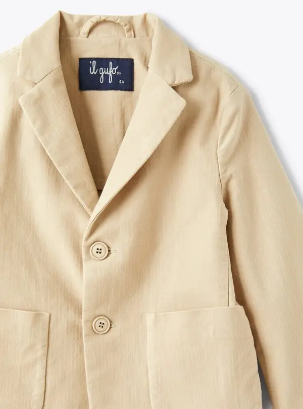 IL GUFO Single-breasted Blazer - Nude