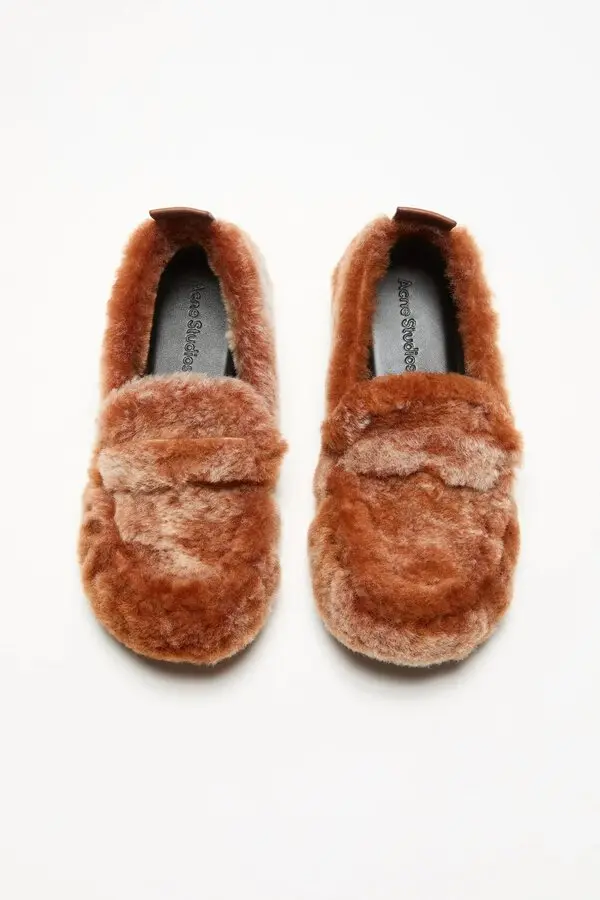 Acne Studios Shearling Loafers