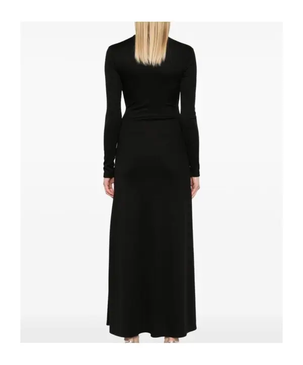 Christopher Esber Long Sleeve Cutout Maxi Dress