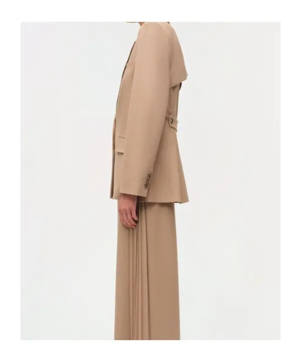 Simkhai Moren Pleated Back Blazer
