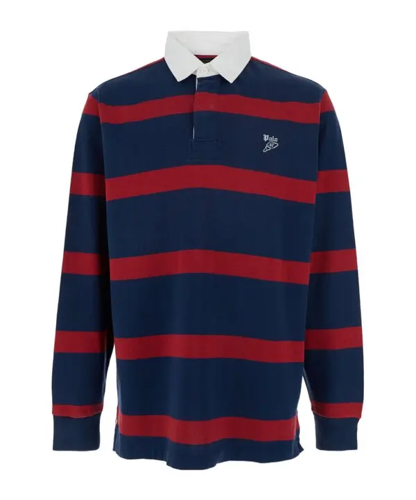 Polo Ralph Lauren Long-sleeved Striped Polo Shirt