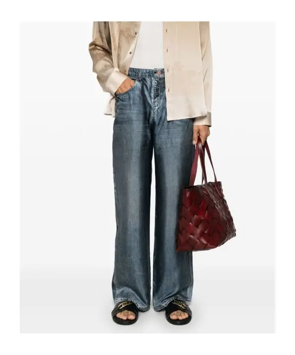PIERRE-LOUIS MASCIA Belt Loop Denim Trousers