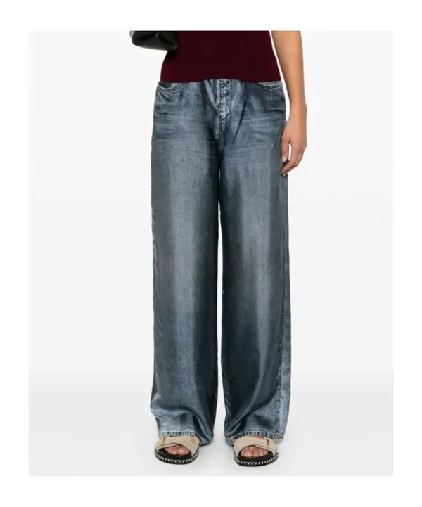 PIERRE-LOUIS MASCIA Belt Loop Denim Trousers