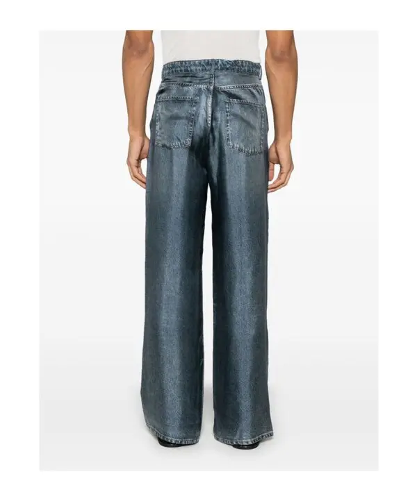 PIERRE-LOUIS MASCIA Belt Loop Denim Trousers